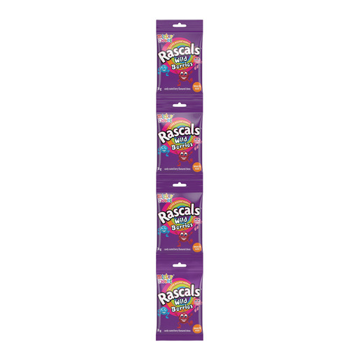 Rascals Wild Berries Strip 4 Pack x 24 | PnP