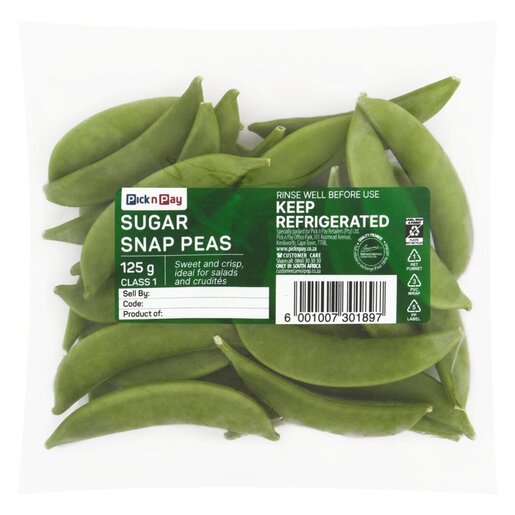 PnP Sugar Snap Peas 125g | Smart Price Specials | PnP Home