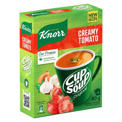 Knorr Cup-A-Soup Creamy Tomato Instant Soup 4 x 20g | PnP