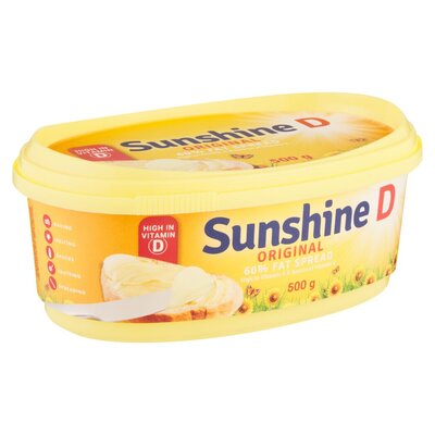 Sunshine D Original Margarine Tub 500g | PnP