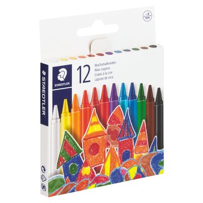 Staedtler Wax Crayons 12 Pack | PnP