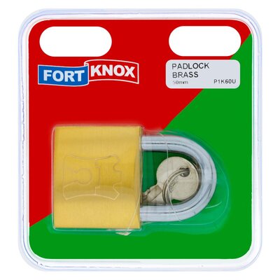 Fort Knox Brass Padlock 50mm | PnP