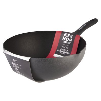 Ken Hom Nonstick Pressed Aluminium Wok 30cm | Smart Price Specials ...