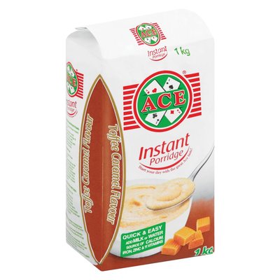 Ace Instant Porridge Toffee Caramel 1kg | PnP