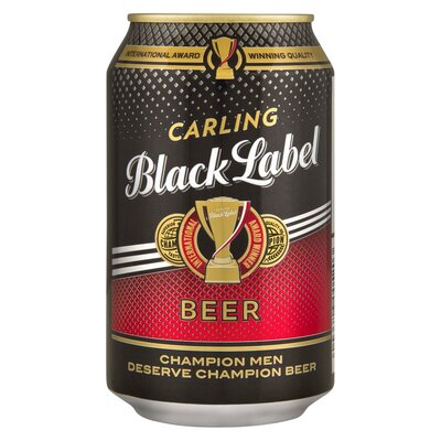 Carling Black Label Can 24 x 330ml | PnP