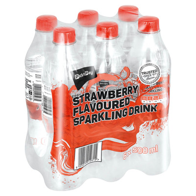 PnP Strawberry Flavoured Sparkling Drink 500ml x 6 | PnP