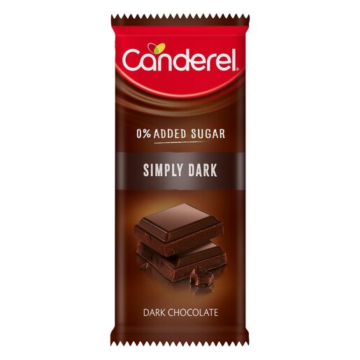 Canderel Chocolate Slab Simply Dark 100g | PnP