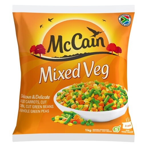 Mccain Mixed Vegetables 1kg | PnP