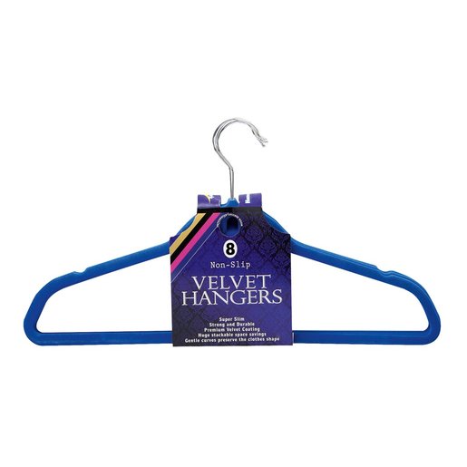 Homemark Velvet Hangers 8 Pack | PnP