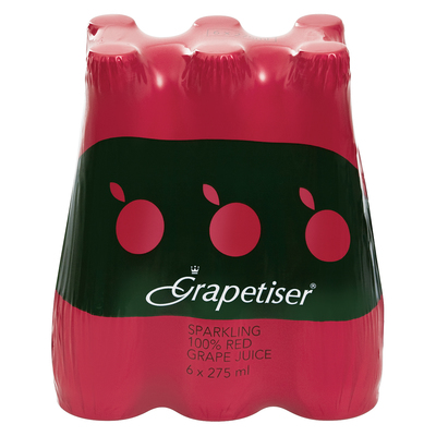 Grapetiser Sparkling Drink Red 275ml x 6 | PnP