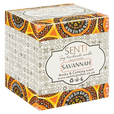 Senti Candles Savan Soy Wax Candle 400g | PnP