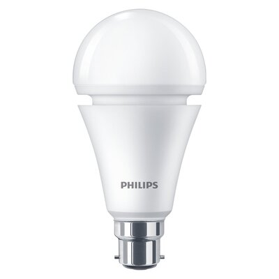 PnP 5w Bayonet Cap LED Cool White Emergency Rechargeable Light Bulb | PnP