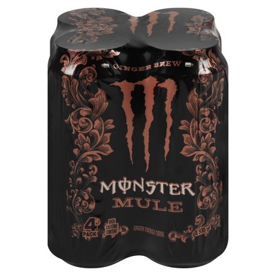 Monster Mule Energy Drink 500ml x 4 | Energy Drinks | Sports & Energy ...