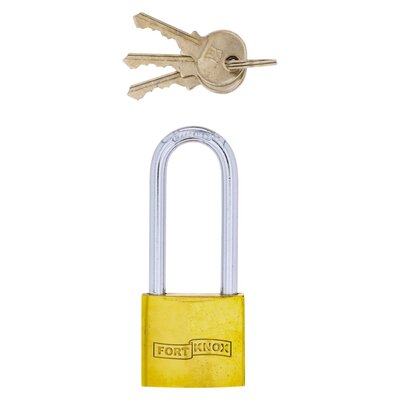 Fort Knox Iron Long Shackle Padlock 30mm | PnP