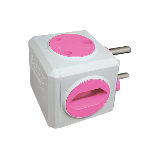 DIY Adaptor Cube Plug Pink | PnP