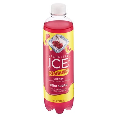 Sparkling Ice Starburst Cherry Zero Sufar Sparklin Water 503ml | PnP