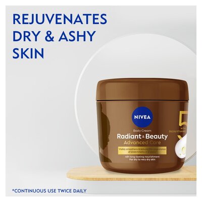 Nivea Radiant & Beauty Advanced Care Body Cream 400ml x 1440 | PnP
