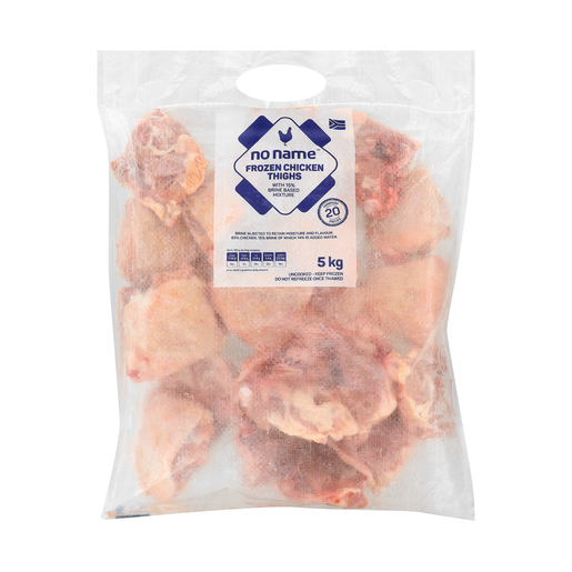 No Name IQF Frozen Chicken Thighs 5kg | PnP