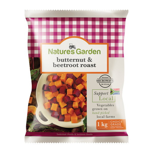 Natures Garden Roast Butternut & Beetroot 1kg | PnP