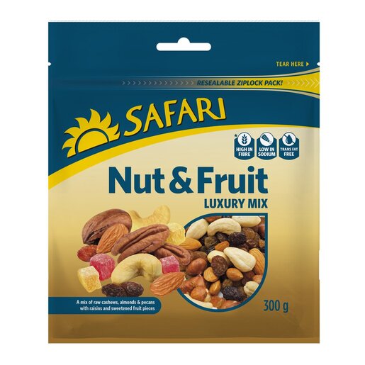 Safari Luxury Nut & Fruit Mix 300g | PnP