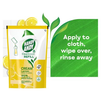 Handy Andy Lemon Multipurpose Cleaning Cream Refill 750ml | Smart Price ...