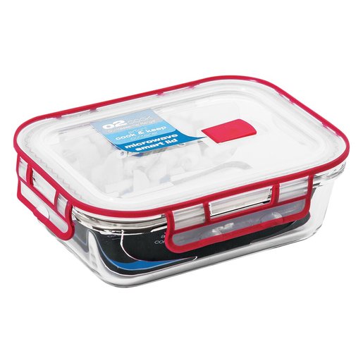 O2 Cook Rectangular Baker Glass 830ml | PnP