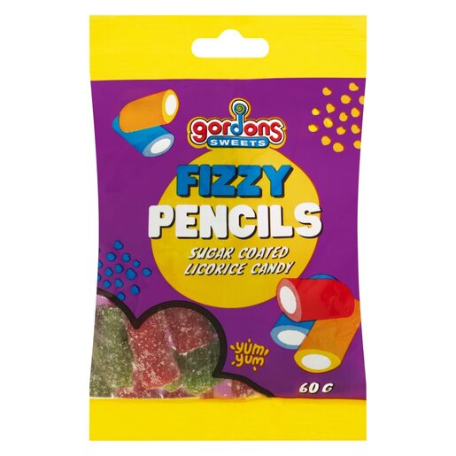 Gordons Sweets Fizzy Pencils | PnP