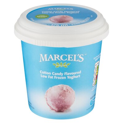 Marcel's Cotton Candy Frozen Yoghurt 175ml | PnP