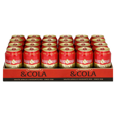 Klipdrift & Cola Can 24 x 300ml | PnP