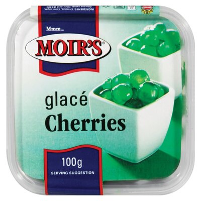 Moir's Green Glazed Cherries 100g | PnP