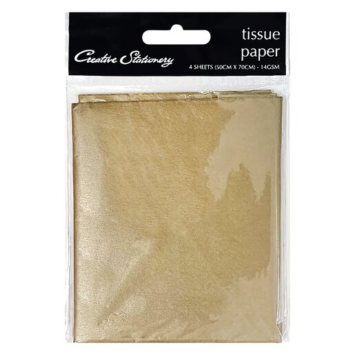 Creative Metallic Tissue Paper 4 Pack | PnP