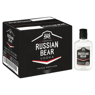 Russian Bear Vodka 200ml x 12 | PnP