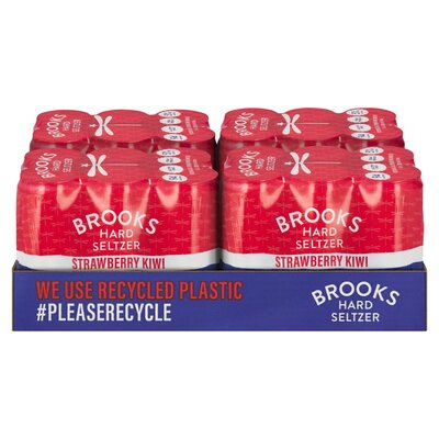 Brooks Strawberry Kiwi Seltzer Can 24 x 300ml | PnP