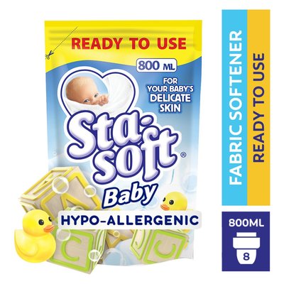 Sta-Soft Baby Fabric Softener Doypack 800ml | PnP