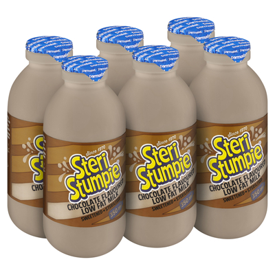 Steri Stumpie Chocolate Flavoured Low Fat Milk 6 x 350ml | PnP