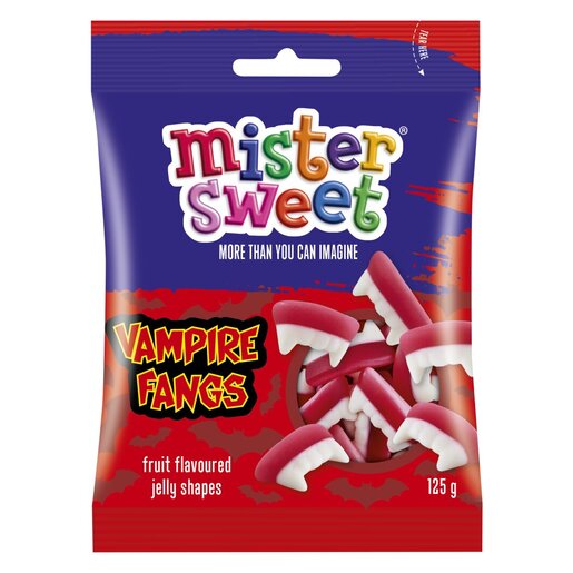 Mister Sweet Gums & Jellies Vampire Fangs 125g | Smart Price Specials ...