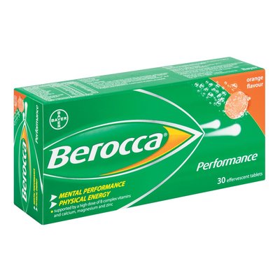 Berocca Multivitamin Effervescent Tablets 30s | PnP