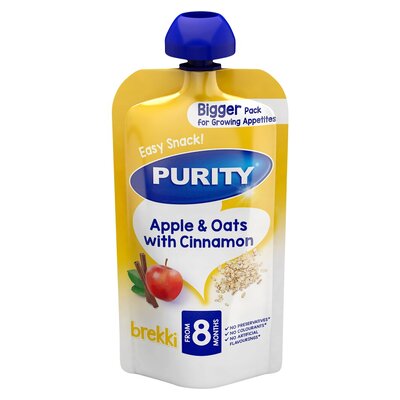 Purity Pouch Apple & Oat with Cinnamon 150ml | PnP