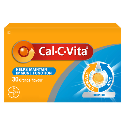 Cal-C-Vita Vitamin C Plus Effervescent Tablets 30s | PnP