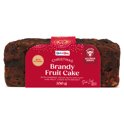 PnP Christmas Brandy Fruit Cake 350g | PnP