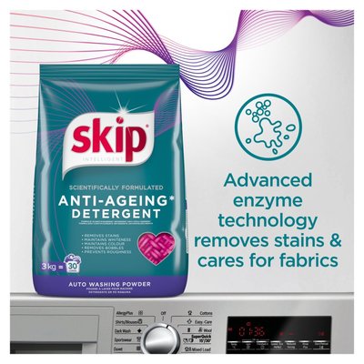 Skip Stain Removal Auto Washing Powder Detergent 3kg | Smart Price ...