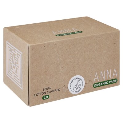 Anna Organic Sanitary Pads 10 Pack | PnP