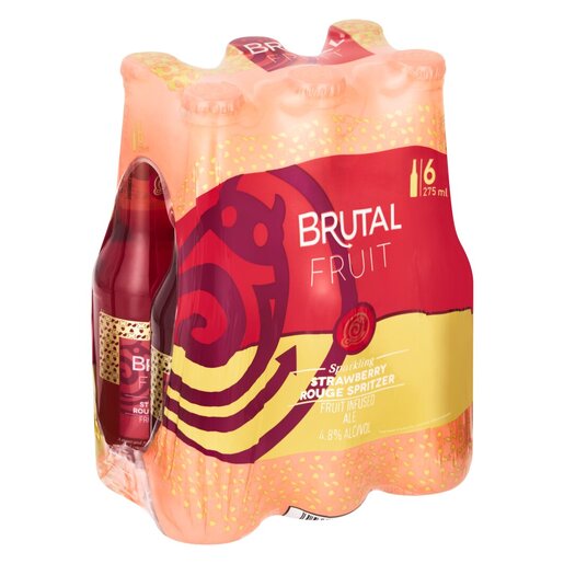 Brutal Fruit Strawberry Rouge 6 x 275ml | PnP