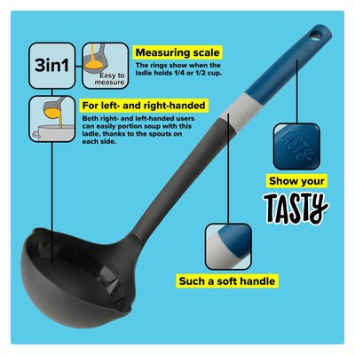Tasty Soup Ladle With Measurements | PnP