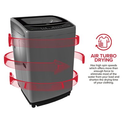 Defy 17kg Stainless Steel Top Loader Washing Machine DTL153 | Smart ...