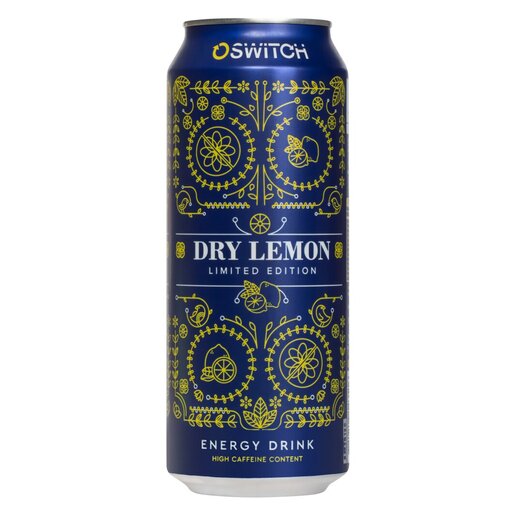 Switch Energy Dry Lemon 500ml | PnP