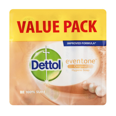 Dettol Eventone Bath Soap 150gr 3ea | PnP