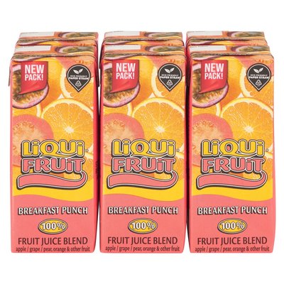 Liqui-Fruit Long Life Fruit Juice Breakfast Punch 200ml x 6 | PnP