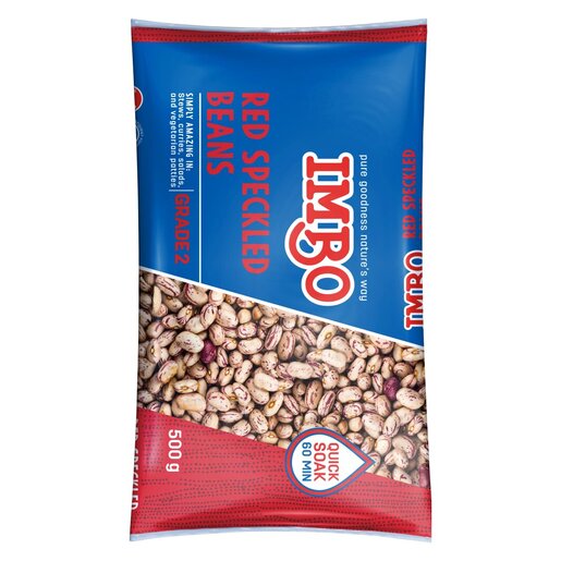 Imbo Red Speckled Sugar Beans 500g | PnP