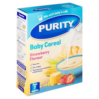 Purity Baby Ceareal Strawberry 200g from 8 Months | PnP